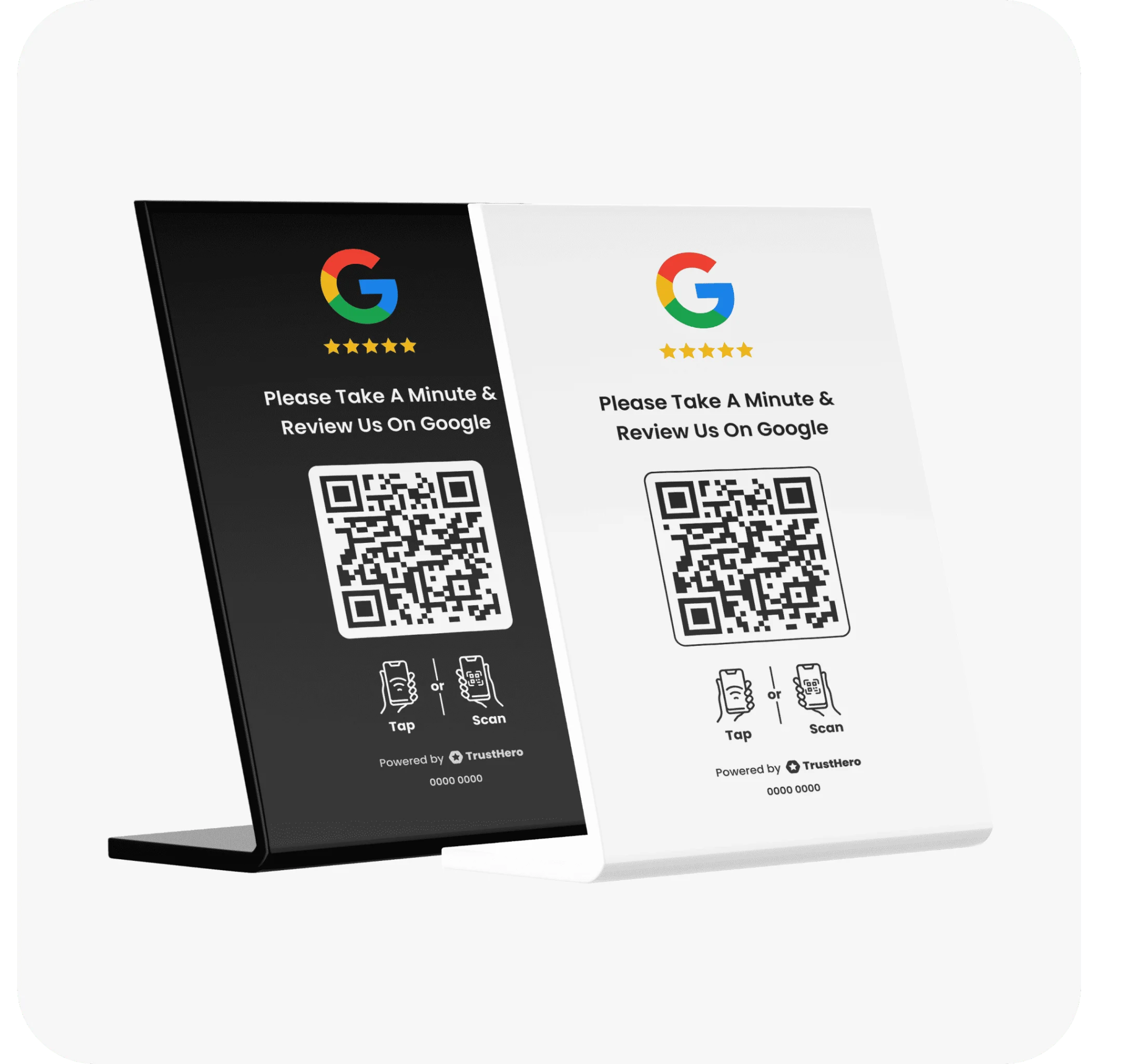 Review Stands – TrustHero